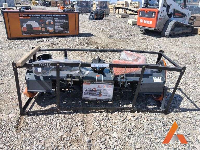 "Unused" TMG 72'' 3-Point Hitch Rotary Tiller - Ascent Auction