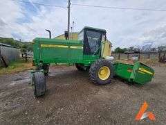 2005 John Deere 4895 Swather w/ 16' JD 895 header - Ascent Auction