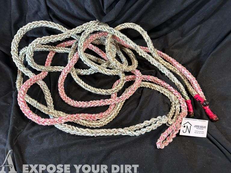 3 10ft braided lead ropes - Advantage Land Co./G3 Auction - South ...
