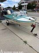 1965 Runabout Fiberglass Ski Boat with 40 hp Johnson Engine - Advantage ...