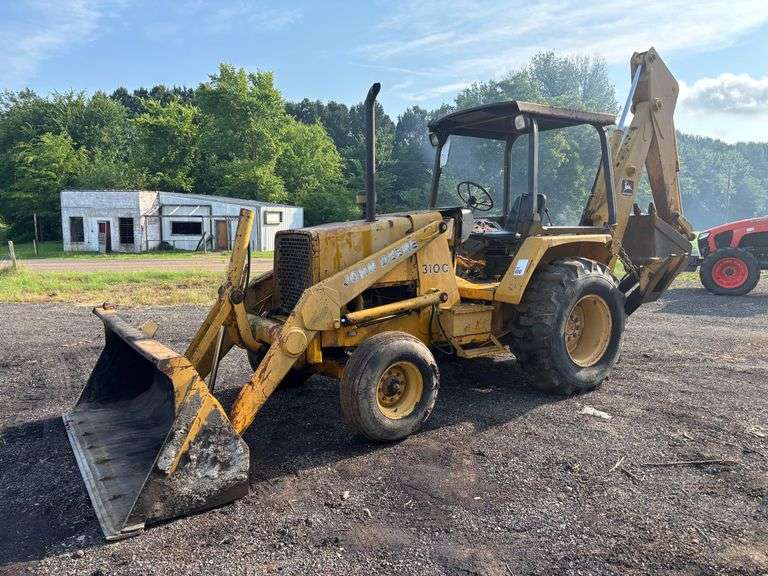 JOHN DEERE 310C BACKHOE - SER: T0310CA740728 - Auctioneer Express