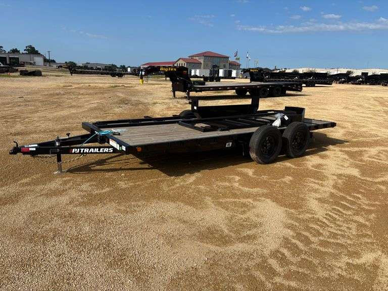 2025 PJ UL162 BUMPER PULL TRAILER - VIN: 3CV1U2022S2678830 - Auctioneer ...