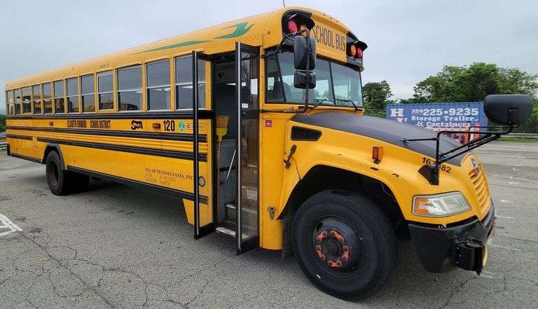 2016 BLUE BIRD BB VISION SCHOOL BUS #120 - Mathies & Sons, Inc. t/a 422 ...