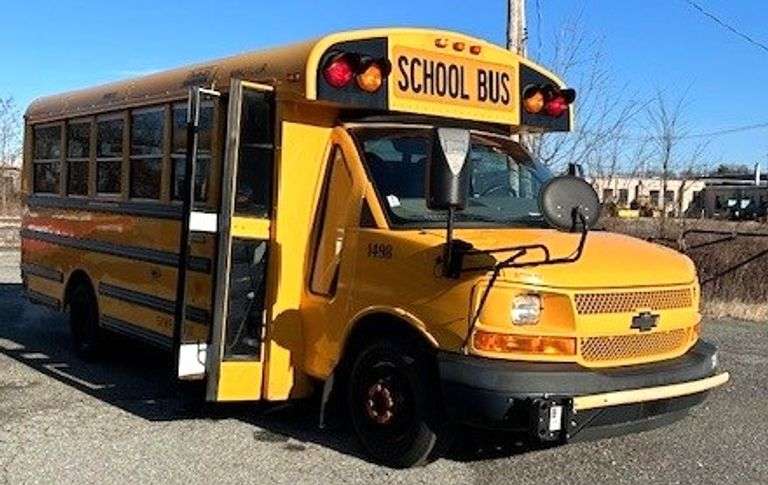 2014 CHEVROLET EXPRESS 3500 THOMAS SMALL SCHOOL BUS #1498 - Mathies ...