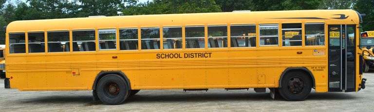 (2) 2014 BLUE BIRD ALL AMERICAN SCHOOL BUSES Located in GOFFSTOWN, NH ...