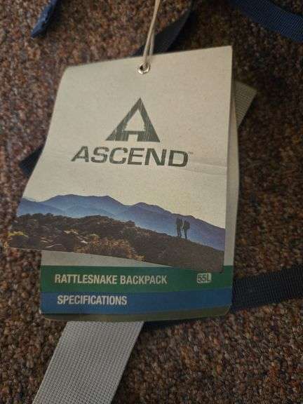 Ascend backpack - Web Online Auctions