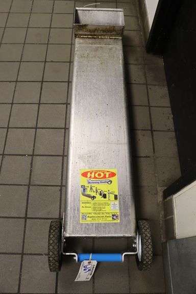 Shortening Shuttle portable grease tote - Backes Commercial Auctioneers
