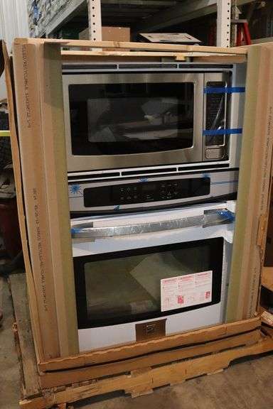 New - Kenmore 790.48853900 wall mount stainless electric combination ...