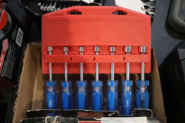 Times 3 - Craftsman & Grip standard nut driver sets - 1 missing ...