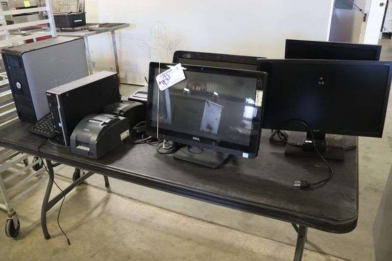 All to go - Dell computers, monitors, & slip printers - Backes ...