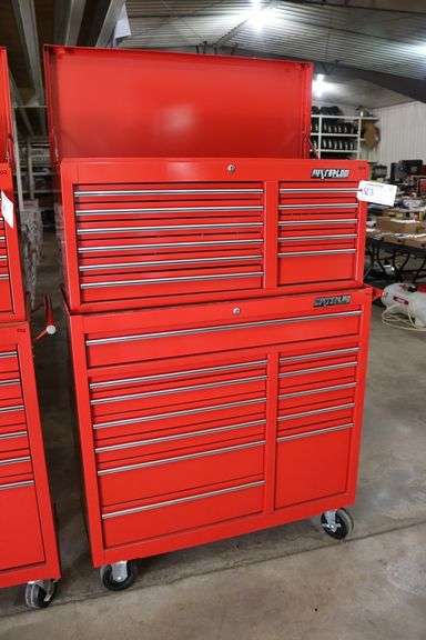 41" Waterloo 23 drawer 2 piece rollaway tool box - like new - excellent ...