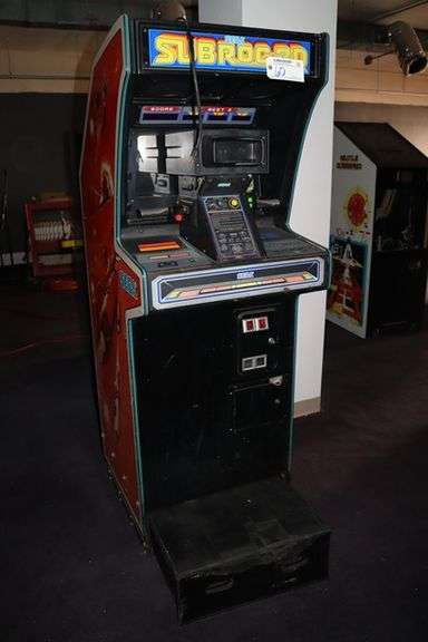Sega Subroc 3D arcade game - appears complete - board issues - unknown ...