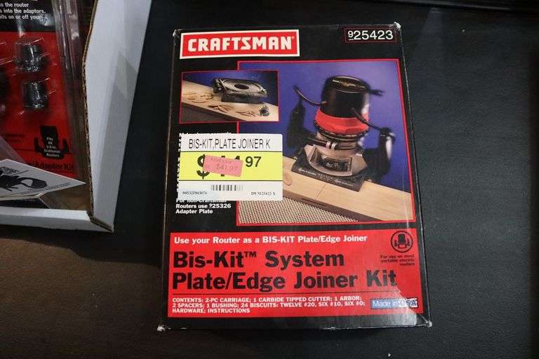 Times 2 - Craftsman 9.25423 jointer kits - Backes Commercial Auctioneers