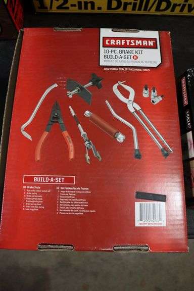 Craftsman 10 piece brake kit - Backes Commercial Auctioneers