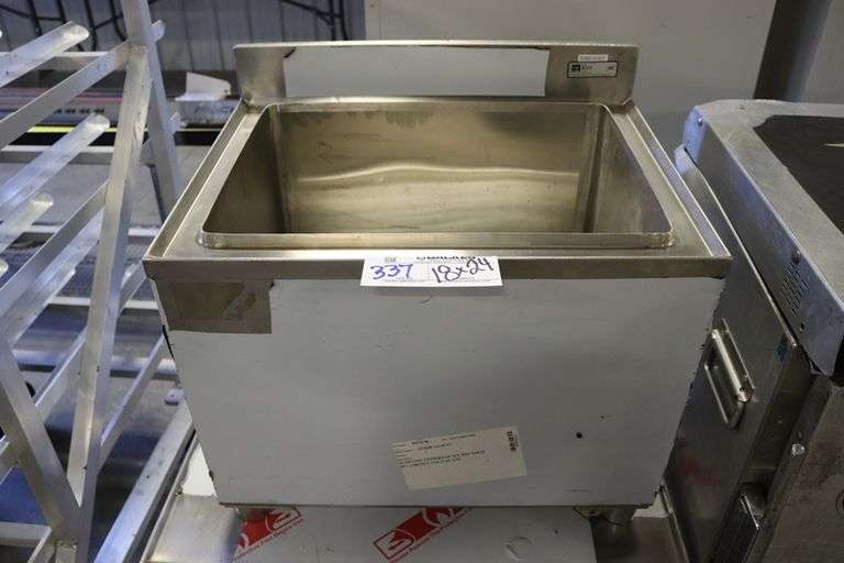 New John Boos 18" x 24" cocktail station w/ cold plate - needs leg s ...