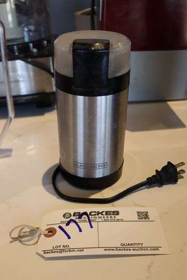 Black & Decker bullet grinder - Backes Commercial Auctioneers