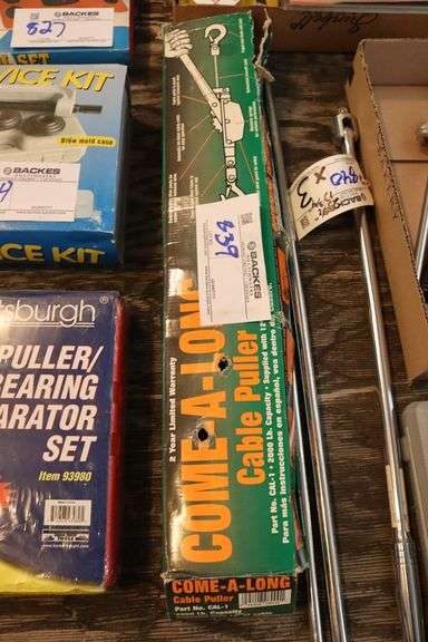 1 Ton come-a-long - Backes Commercial Auctioneers