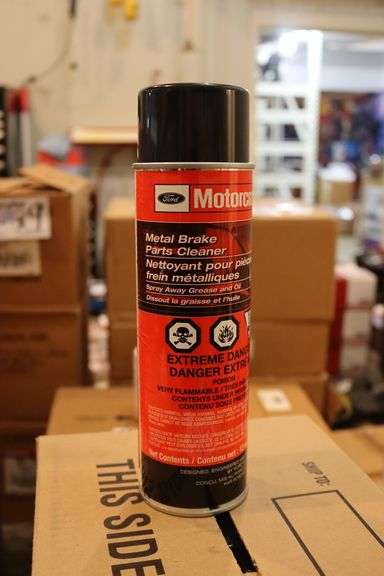 Times 2 - Cases of Motorcraft PM-4-B brake parts cleaner - Backes ...