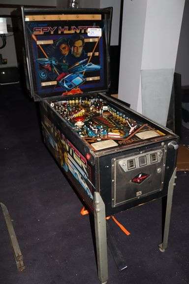 1984 Bally Midway Spy Hunter Pinball Machine - AS IS CONDITION ...