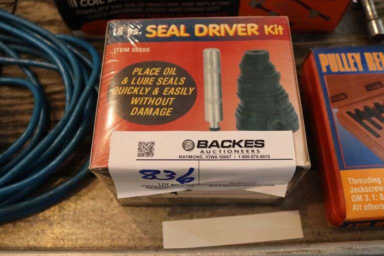 Harbor Freight seal driver set - 35555 - Backes Commercial Auctioneers
