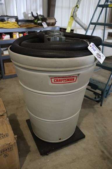 Craftsman portable poly bucket dust collector - Backes Commercial ...