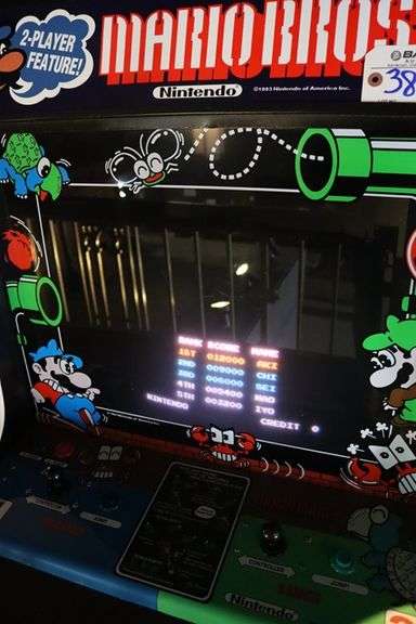 1983 Nintendo Mario Bros multi player Arcade Game - accepts tokens ...