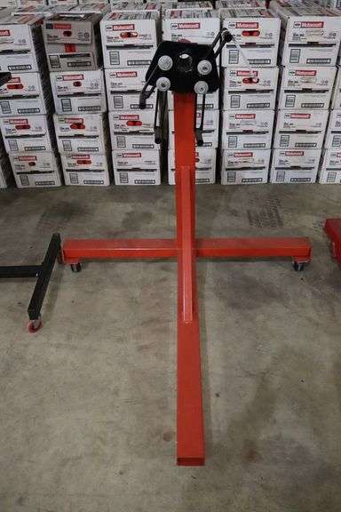 Rotunda Ford portable engine stand - no tag - Backes Commercial Auctioneers