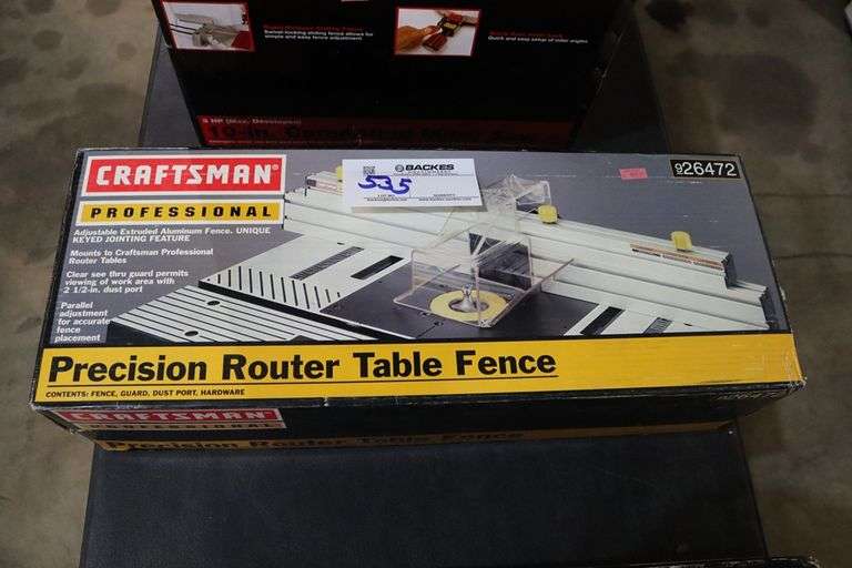 Craftsman Professional router table fence - 9.26472 - Backes Commercial ...