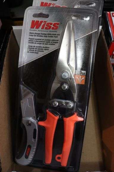 Times 3 - Wiss utility & snip packs - Backes Commercial Auctioneers