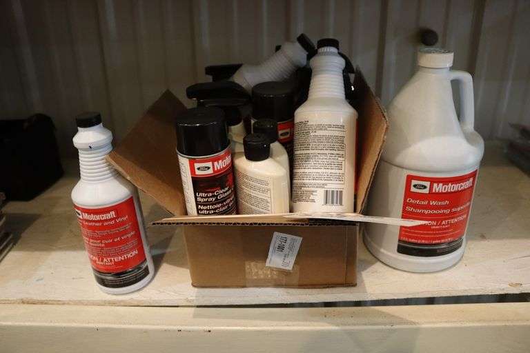 All to go - Assorted Motorcraft vinyl cleaner, detail wash, & more ...
