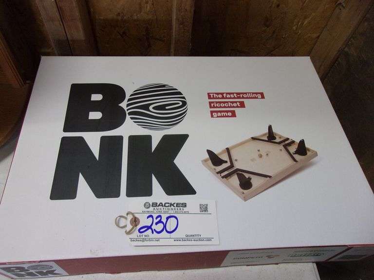 BONK game - Backes Commercial Auctioneers