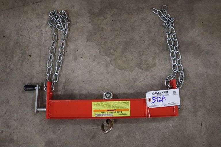 Central Machinery 2 ton load leveler - Backes Commercial Auctioneers