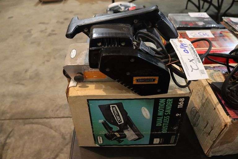 Times 2 - Craftsman 9.1168 dual motion sanders - Backes Commercial ...