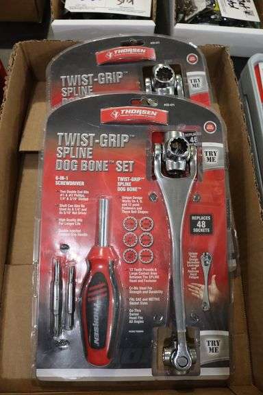 Box flat to go - Thorsen dog bone sets & Masterforce wrench set ...