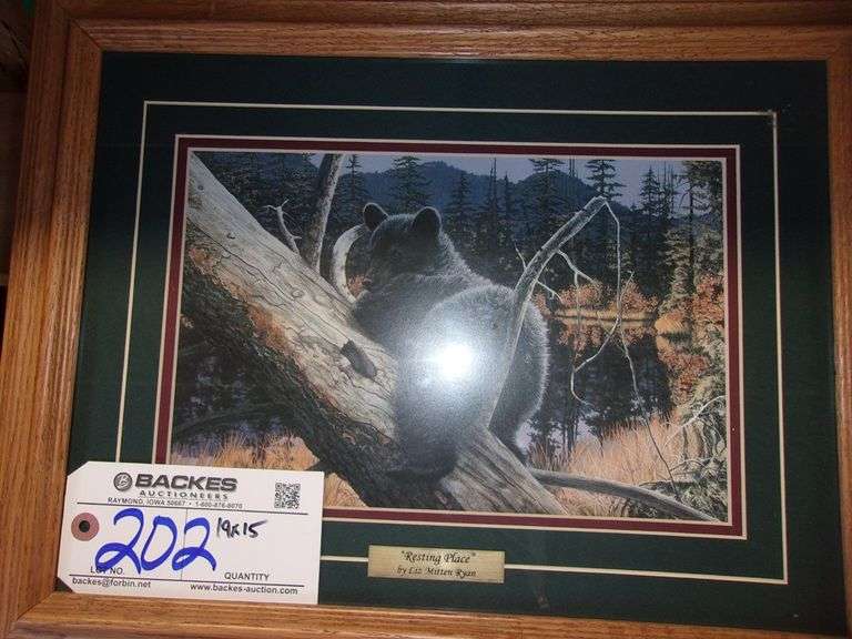 19" X 15" Resting Place by Liz Ryan - Backes Commercial Auctioneers