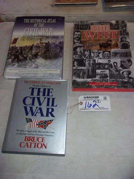 Civil War and Wild West books - Backes Commercial Auctioneers