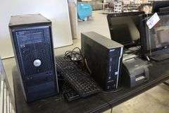 All to go - Dell computers, monitors, & slip printers - Backes ...