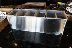 Times 2 - Stainless bar condiment rails - missing 2 insets - Backes ...