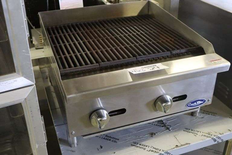 Cook Rite 24" gas radiant char grill - excellent unit - Backes ...