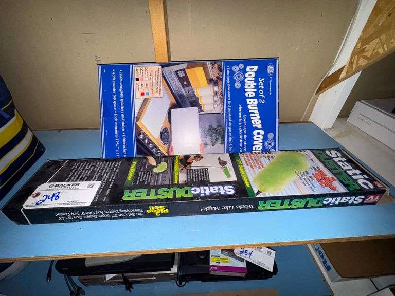 Duster and Double burner cover - Backes Commercial Auctioneers