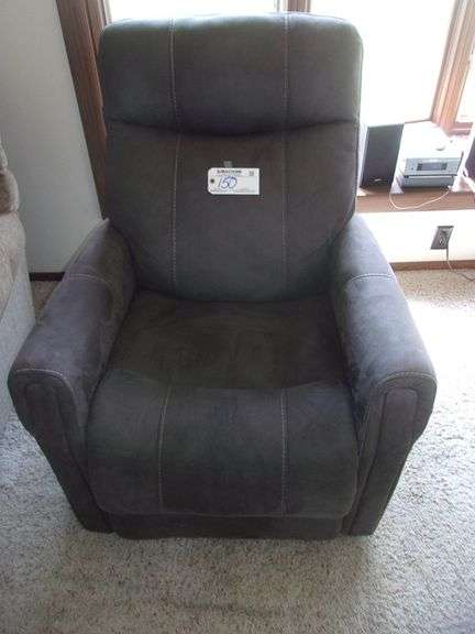 Lift Chair Microfiber - Backes Commercial Auctioneers