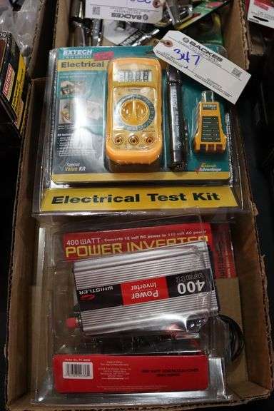 Box flat to go - Power inverters & electric test kit - Backes ...