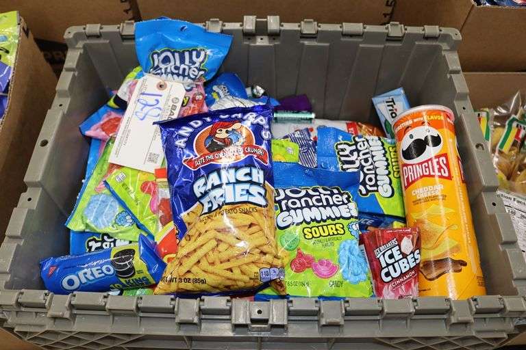 Crate to go - Expired or Outdated Jolly Rancher gummies, ranch fries ...