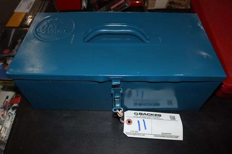 Claas 16" metal tool box with flaring & pulling parts - Backes ...