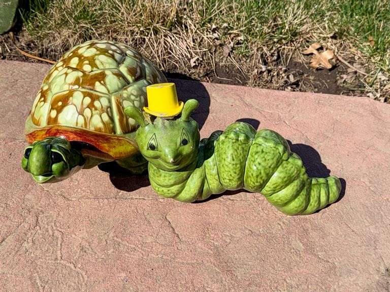 Turtle and snail - Backes Commercial Auctioneers