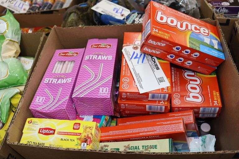 Box to go - Expired or Outdated Bounce sheets, straws, soap, & tea ...