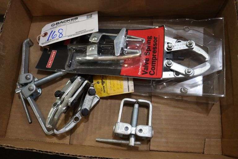 Box flat to go - Valve spring compressors & pullers - Backes Commercial ...