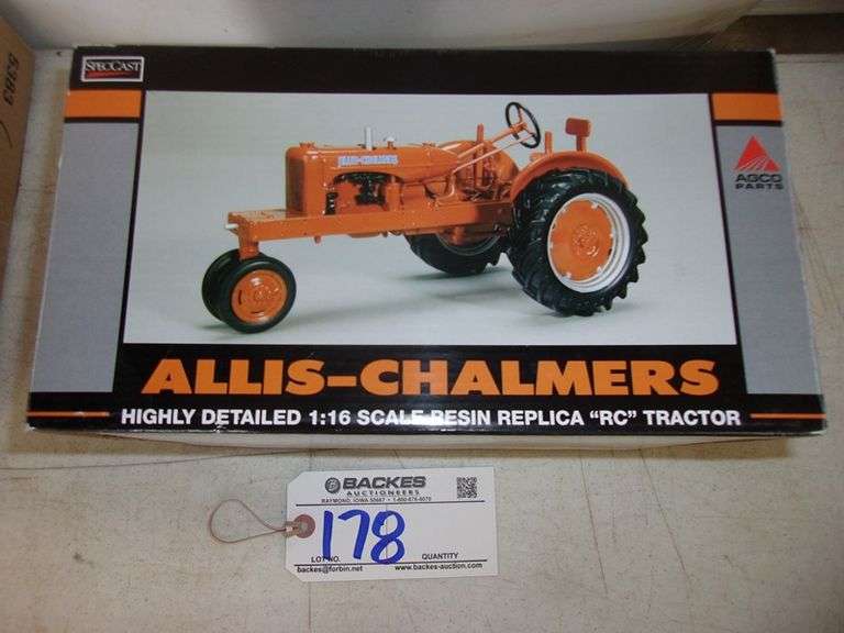 Allis Chalmers RC Narrow front, high detail with box - Backes ...