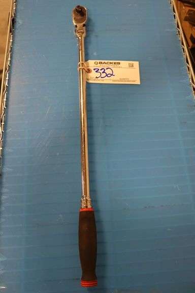 Snap-On 24" 1/2" drive swivel head ratchet - Backes Commercial Auctioneers