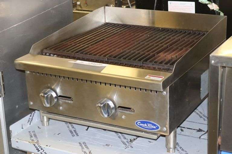 Cook Rite 24" gas radiant char grill - excellent unit - Backes ...